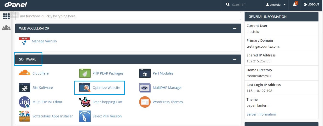 How to Compress Website Content Using cPanel
