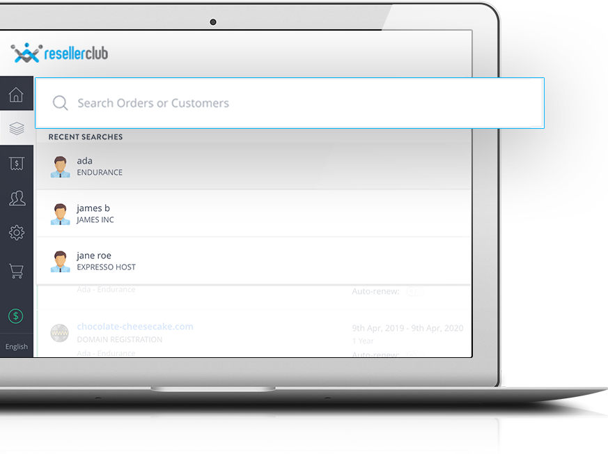 Manage Web Hosting Business with our WebPro Panel | ResellerClub